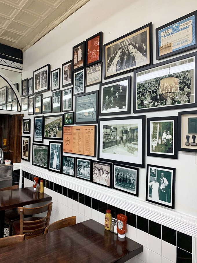 History hangs on every wall&mdash;black and white memories documenting decades of Philadelphia life, politics, and the parade of humanity that's dined here.