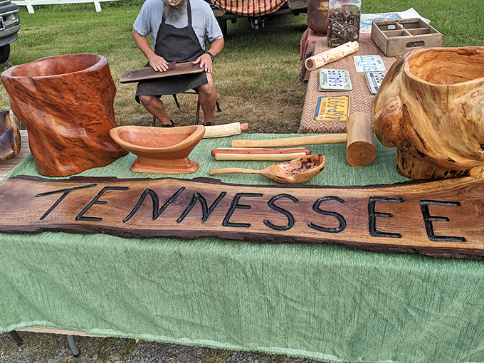 Tennessee craftsmanship carved into every curve. These wooden wonders transform trees into functional art that will outlast most of what we buy at big box stores.
