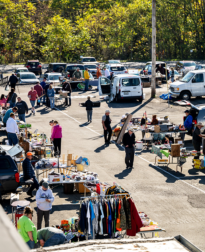 Butler Flea Market transforms an ordinary parking lot into an extraordinary bazaar where treasures hide in plain sight.