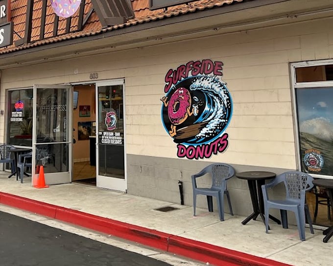 Surfside's coastal-themed shop captures the spirit of Pismo Beach one donut at a time.