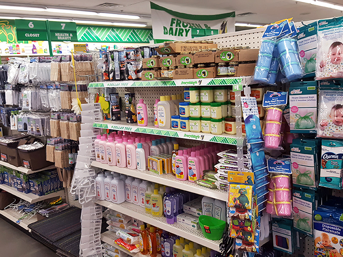 Baby essentials arranged with military precision – proof that caring for little ones doesn't require emptying big wallets.