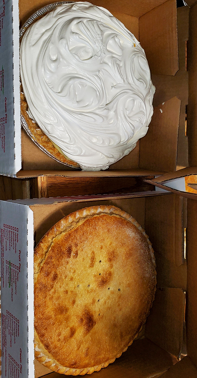 Two boxed beauties ready for transport&mdash;though the odds of them making it home without a "quality control" taste test are slim.