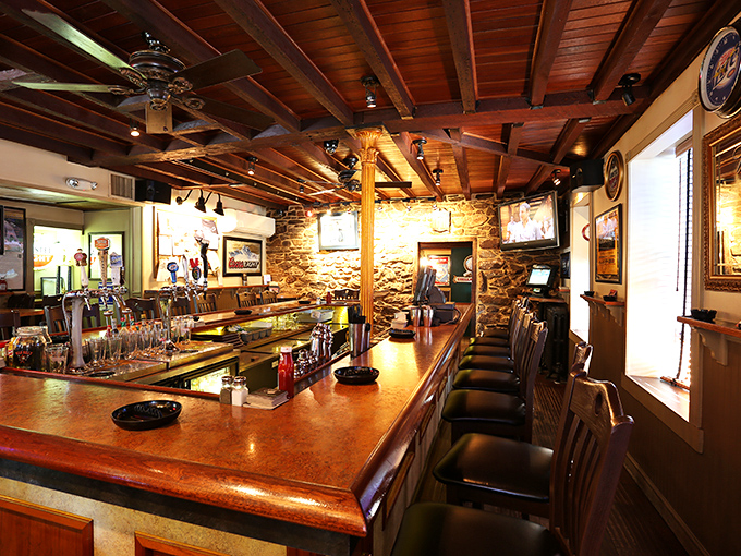 A bar where everybody might not know your name yet, but they'll remember your drink order.