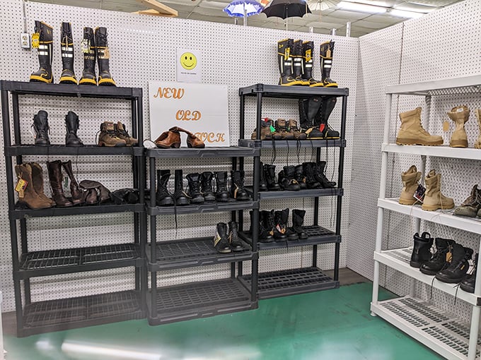 From work boots to dress shoes, this footwear collection has walked through decades of American history.