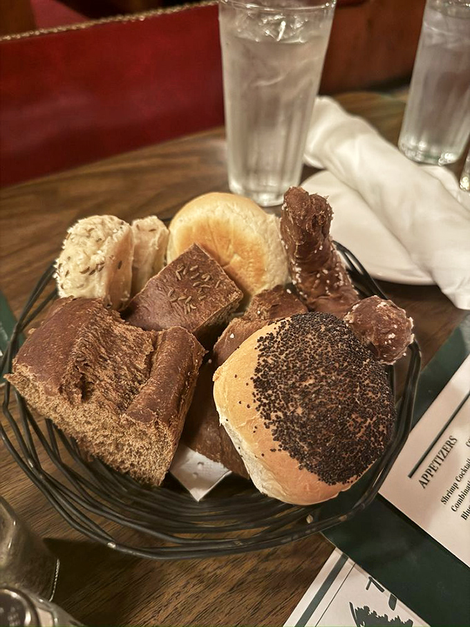 The bread basket&mdash;civilization's greatest achievement and the perfect opening act to the culinary performance that follows.