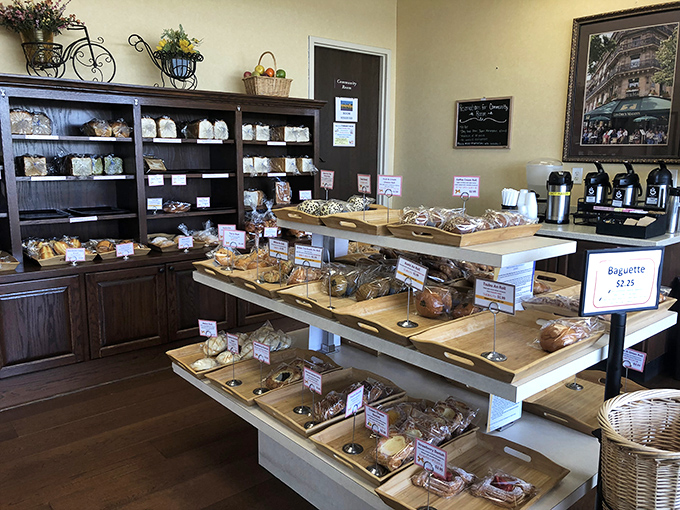 The bread selection makes you question everything you thought you knew about carbohydrates. Resistance is futile.