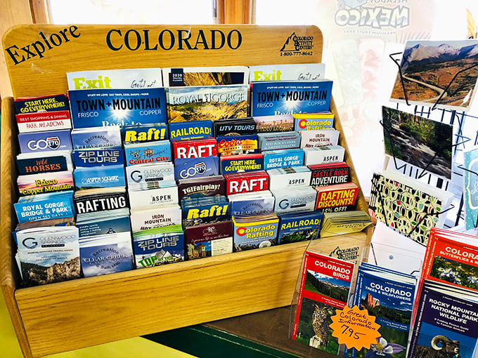 The ultimate Colorado choose-your-own-adventure wall &ndash; where your next memory is just a brochure away.