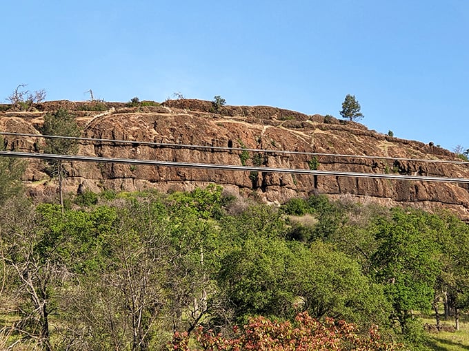 Rugged beauty defines the Butte Creek Ecological Preserve, where dramatic rock formations create habitat for native species.