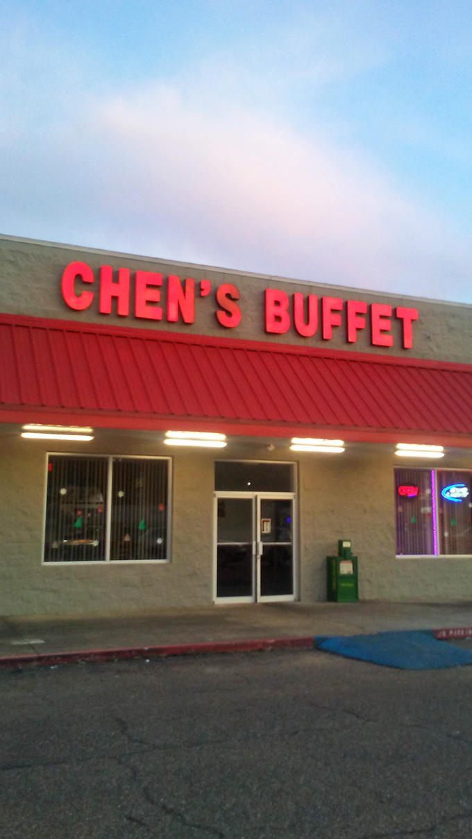 Chen's Buffet's glowing sign has guided hungry travelers through many a Louisiana evening. Sometimes comfort food speaks with a different accent.