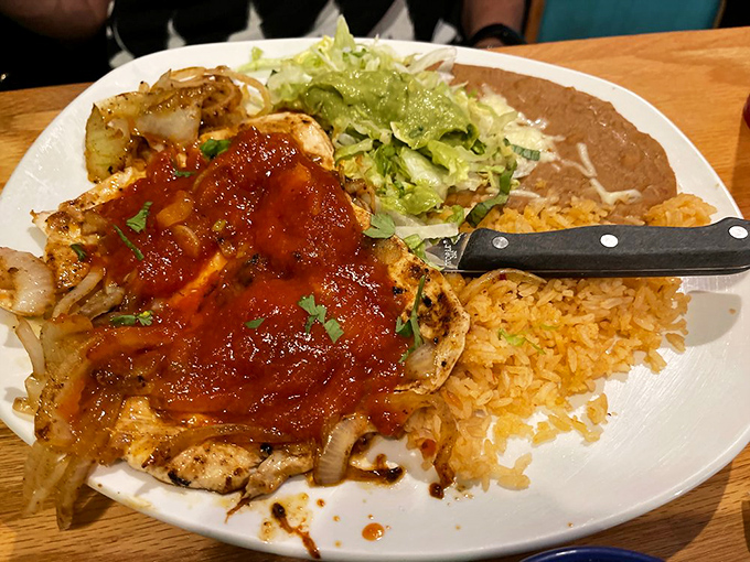 This chicken diablo lives up to its name&mdash;devilishly good with that red sauce bringing just enough heat to make you smile.