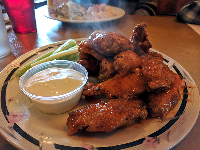 These wings aren't trying to be trendy&mdash;they're just perfectly crispy, saucy, and served with the confidence of something that needs no introduction.