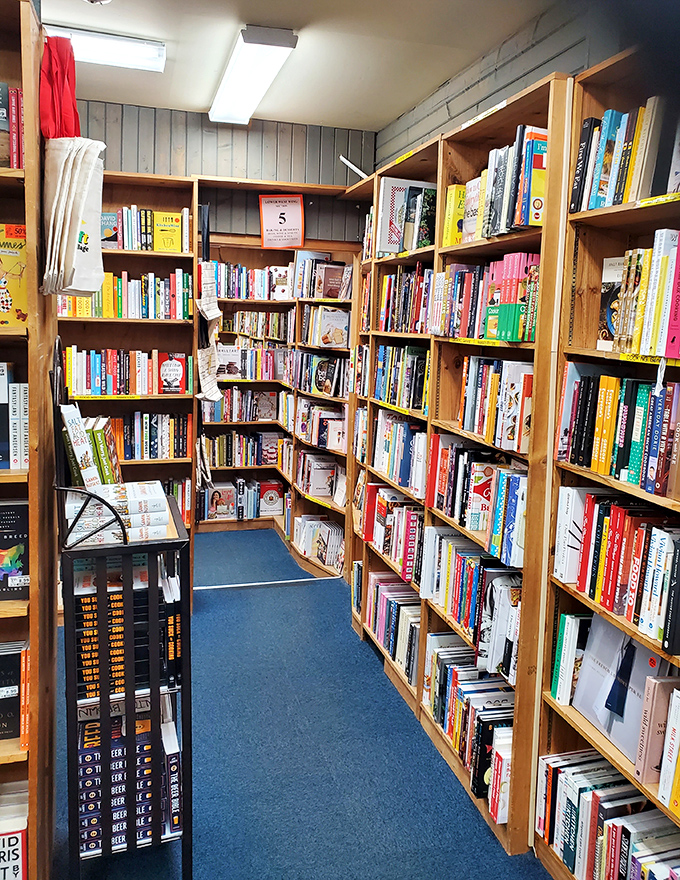 The cookbook section: where diet resolutions go to die and midnight baking inspirations are born.