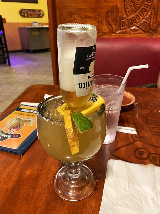 The Coronarita&mdash;where margarita meets beer in a relationship that shouldn't work but absolutely does. Liquid vacation in a glass.