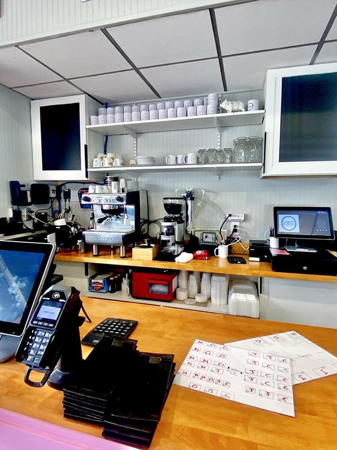 Behind the scenes magic where coffee dreams come true&mdash;the barista station is command central for morning happiness.