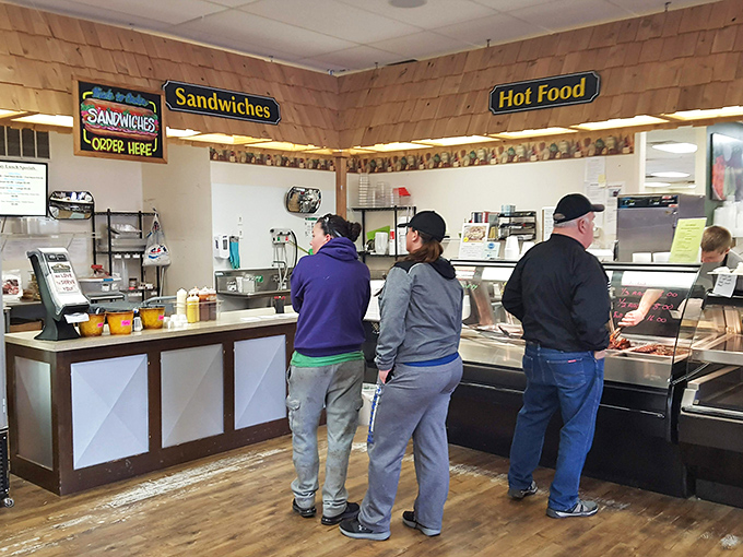 The sandwich counter&mdash;where locals know to go when hunger strikes and only real, honest food will do.