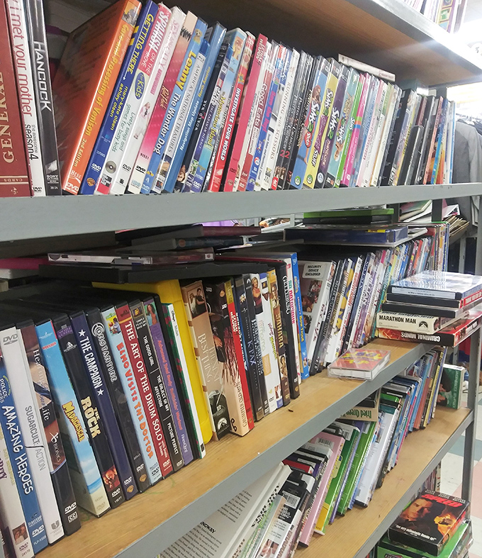 The DVD section: a time capsule of entertainment history. Finding season three of that show you loved feels like reuniting with an old friend.