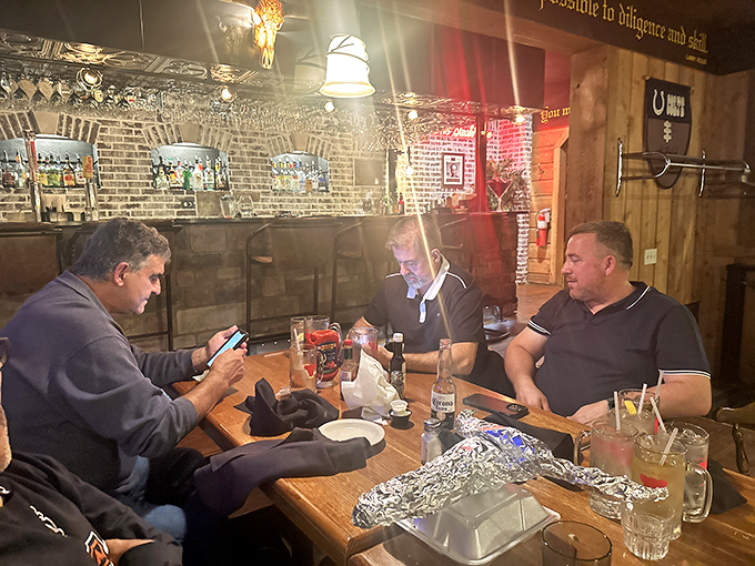 Where important decisions are made &ndash; like whether to order dessert after demolishing a 20-ounce ribeye. (The answer is always yes.) 