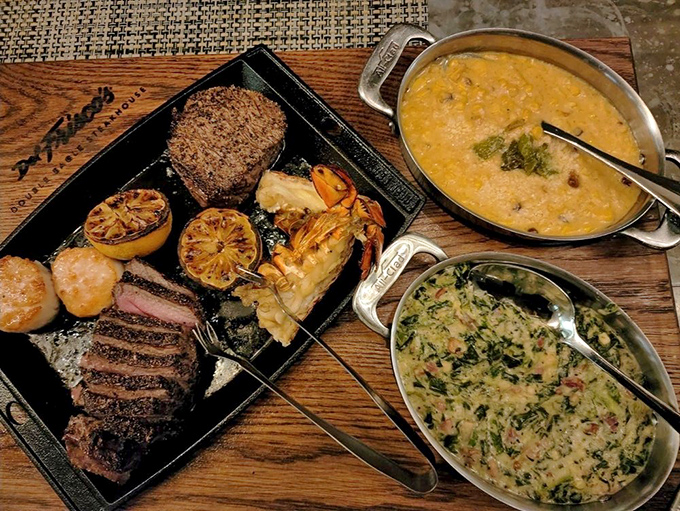 This isn't just dinner&mdash;it's a flavor festival on a wooden board with sides that refuse to be mere supporting actors.