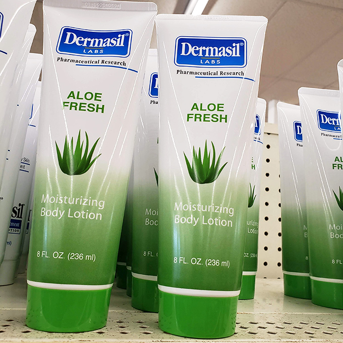 Beauty basics lined up like soldiers ready for duty. These moisturizers might not have celebrity endorsements, but they get the job done.