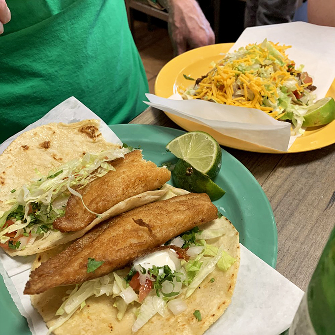 Fish tacos that would make coastal cities jealous. Crispy, light, and fresh&mdash;proof that great seafood can indeed be found in the heartland.