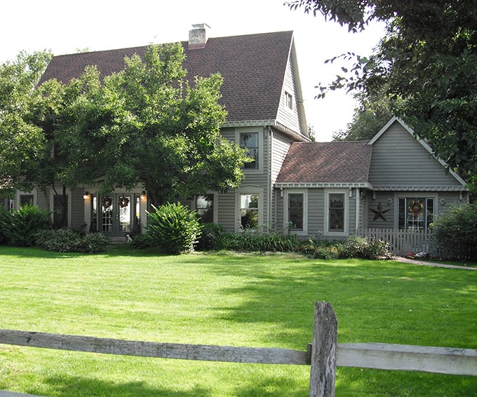 This charming home looks like it's waiting for someone to write a bestselling memoir about growing up within its walls.