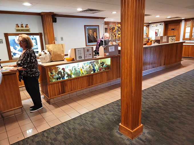 The front counter has witnessed decades of chicken cravings, family celebrations, and first-date nerves. If walls could talk...