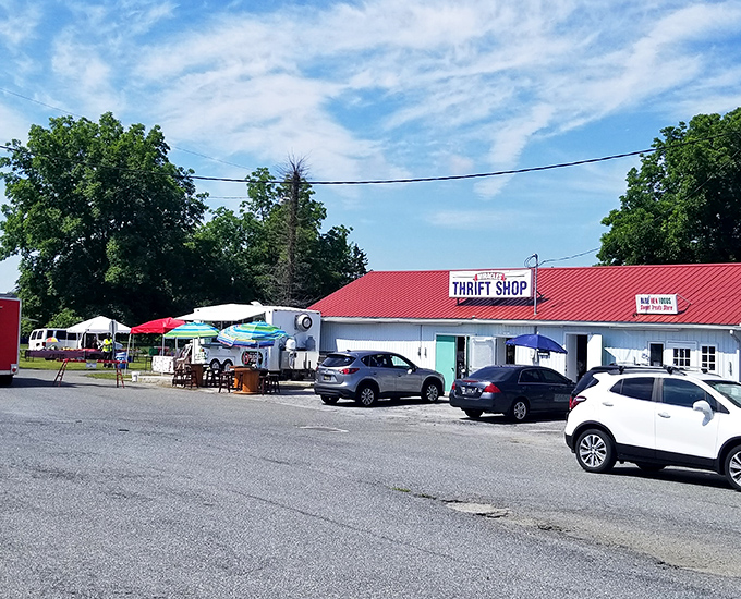 Harrington's thrift shops and outdoor markets offer treasure-hunting adventures where one person's castoffs become another's conversation pieces.