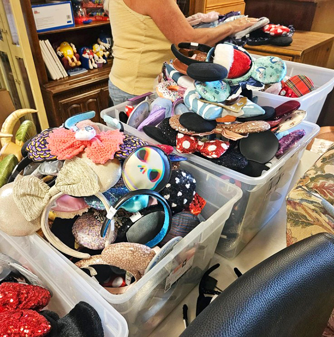 Headband heaven! Dig through these bins of hair accessories and channel your inner Blair Waldorf without the Upper East Side price tag. 