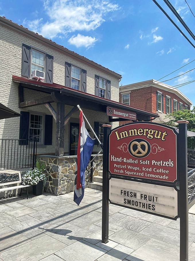 At Immergut, pretzels aren't just twisted dough but twisted art, hand-rolled the way pretenders only claim theirs are.