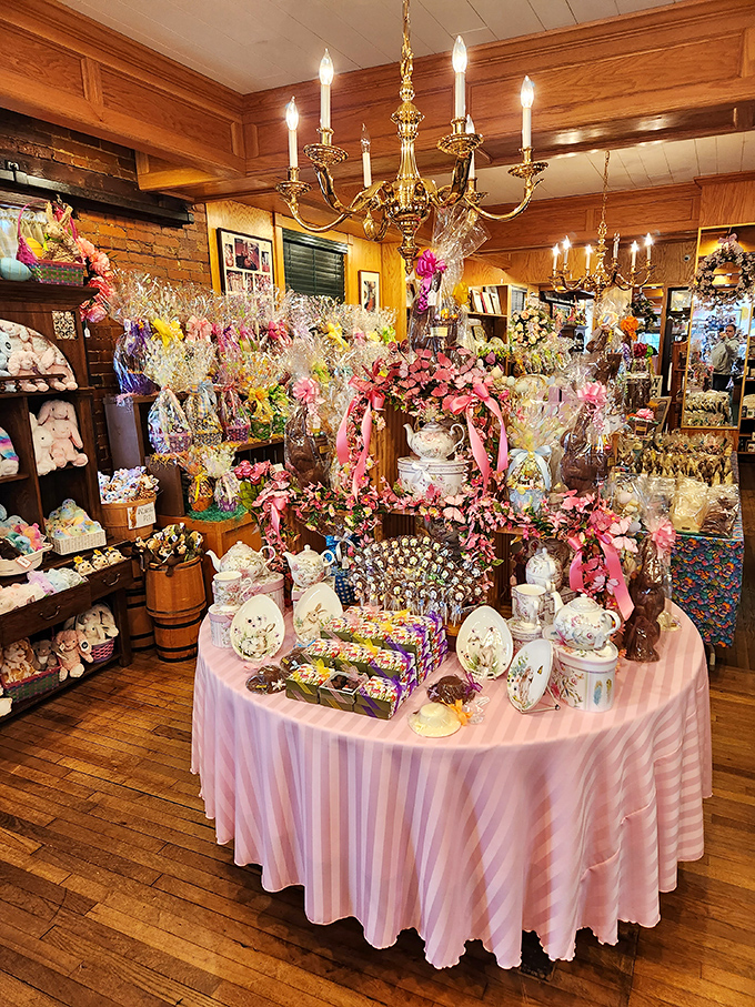 Chandeliers and chocolate &ndash; because sometimes your sugar rush deserves the ambiance of a fancy dinner party.