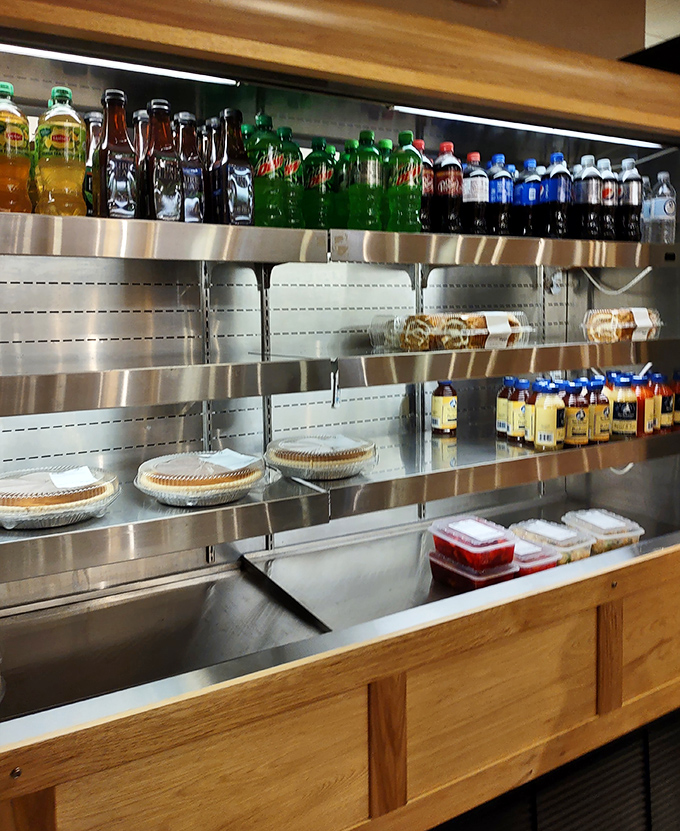 Behind every great meal is a well-stocked kitchen. Those pies waiting on the shelf are about to make someone's day significantly better.