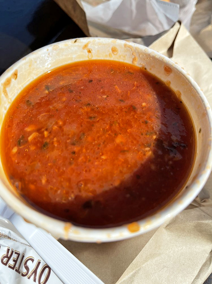 This Manhattan chowder is the East Coast cousin who brings spice to family gatherings. Bold, tomato-rich, and unapologetically flavorful.