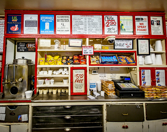 The menu board tells you everything you need to know about life: keep it simple, keep it affordable, and always offer chile.