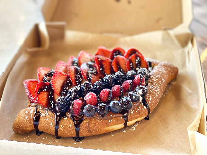 Nutella and fresh berries transform ordinary pastry into an edible postcard from heaven&mdash;one you'll want to send to everyone you know.
