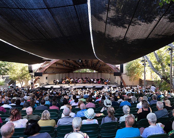 The Ojai Music Festival transforms Libbey Bowl into a classical music paradise. Even Mozart would approve of these acoustics.