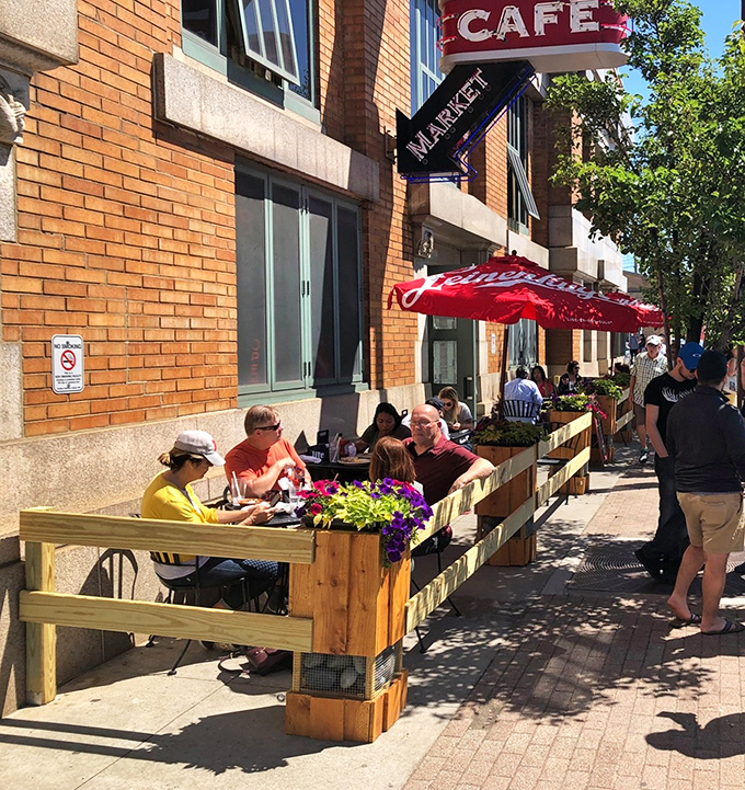 Summer in Cleveland means sidewalk dining, where people-watching becomes the perfect side dish to your market-fresh meal.