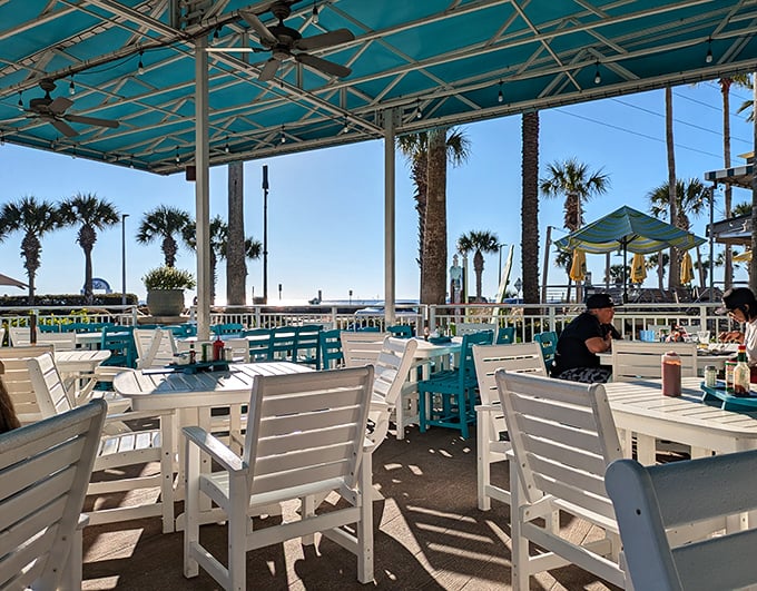 Ocean views and white Adirondack chairs&mdash;a combo more perfect than peanut butter and jelly. This is where memories get made between bites.