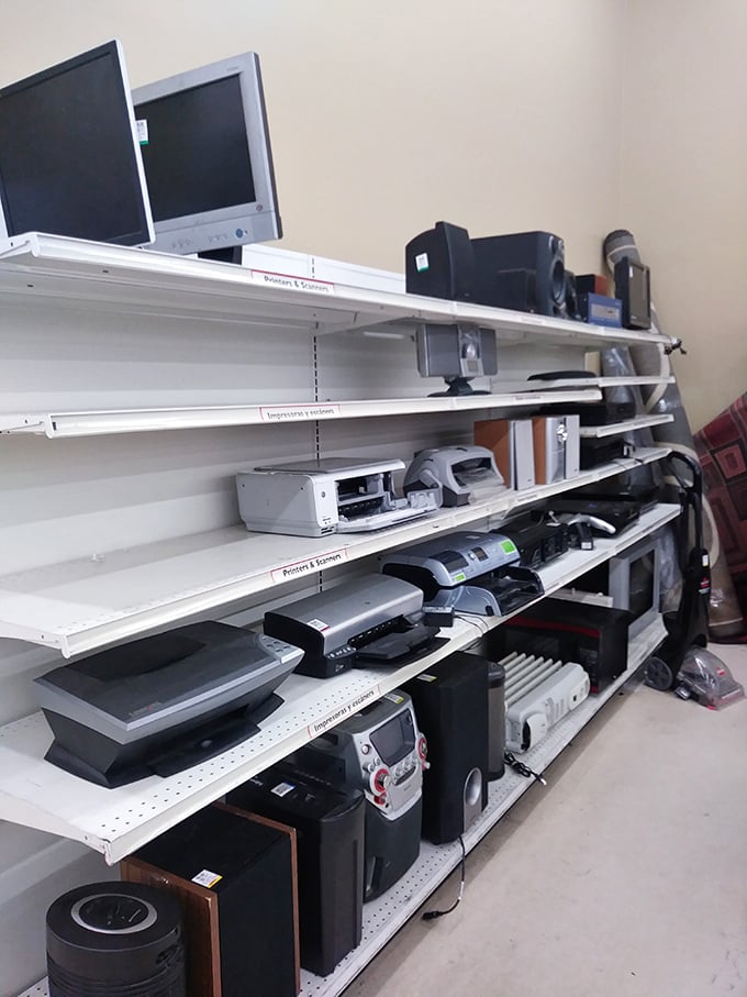 The technology graveyard&mdash;where yesterday's must-have gadgets wait patiently for the nostalgic collector or practical repurposer.