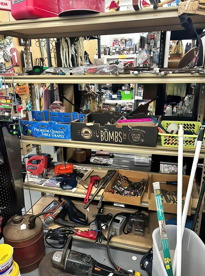 Tools with tales to tell. These vintage implements built houses, fixed cars, and now wait for hands that appreciate craftsmanship.