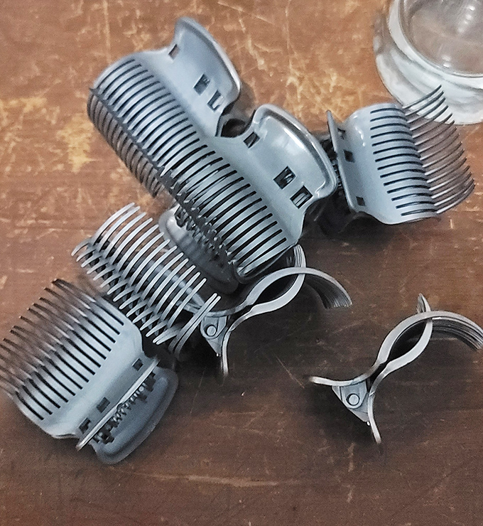 Hair tools from decades past cluster together like old friends at a reunion&mdash;the 80s volume-makers and 90s styling clips awaiting fashion's inevitable return.