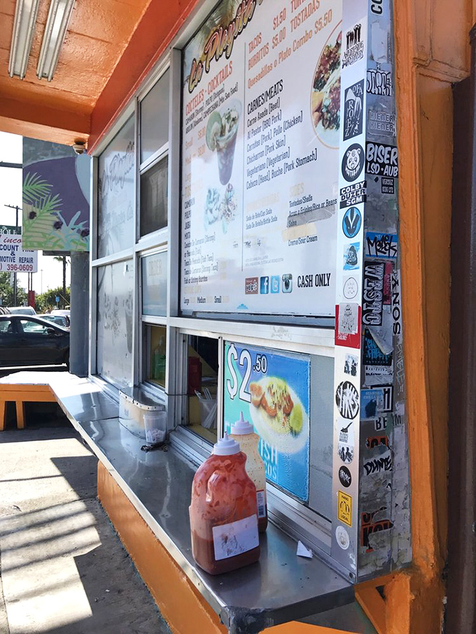 Stickers tell a story of culinary pilgrimage&mdash;each one representing another food adventurer who came, saw, and devoured.