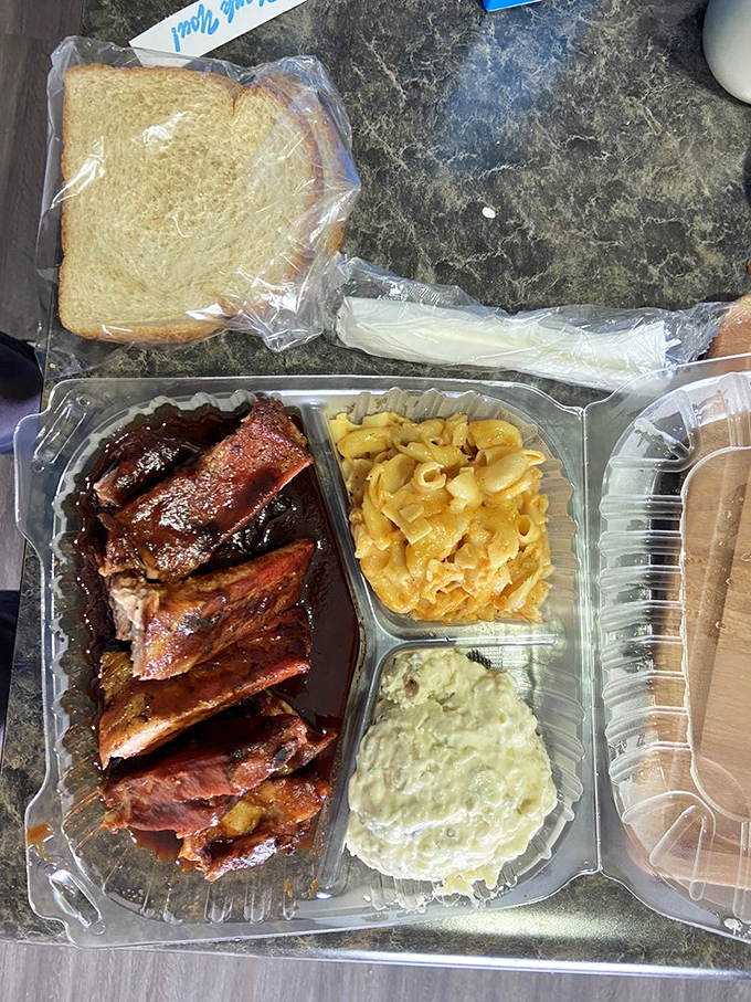 A barbecue tray that answers the eternal question: "Why yes, happiness CAN be purchased for the price of a meal."