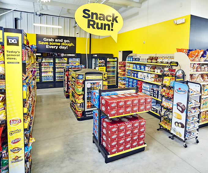 "Snack Run!" indeed &ndash; this dedicated section understands that sometimes life's greatest pleasures come in crinkly, affordable packages.