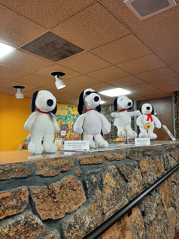 The evolution of Snoopy in plush form&mdash;from simple stuffed animal to cultural icon&mdash;mirrors how he evolved from pet to personality in the strips.