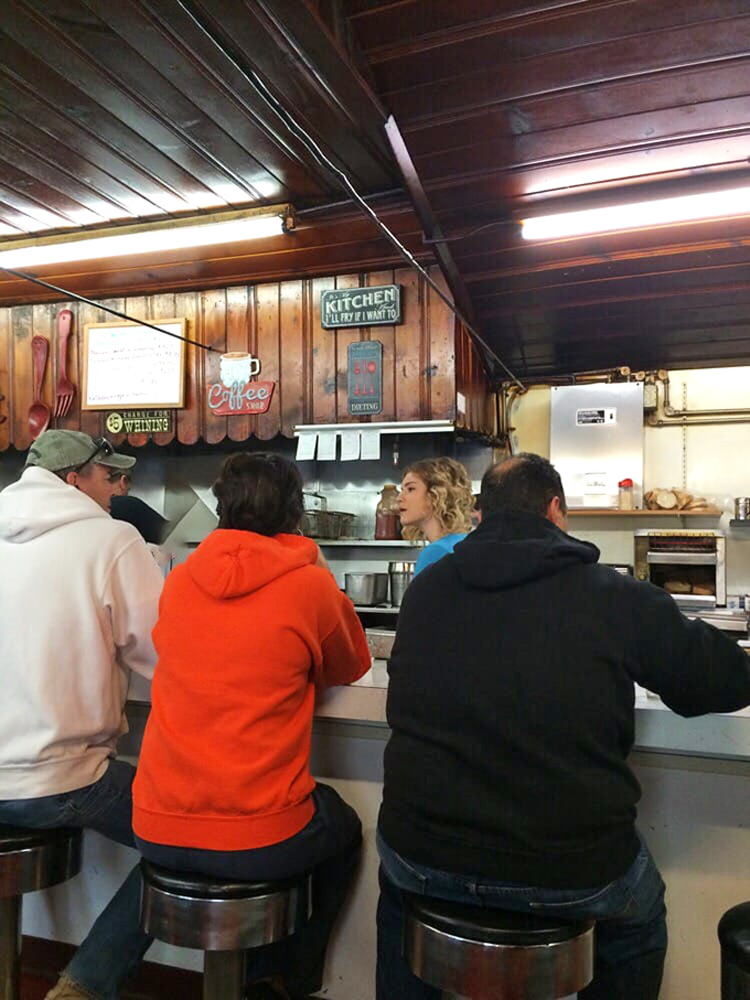 Counter culture at its finest. Where regulars perch on stools, trading stories while watching breakfast masterpieces come to life.