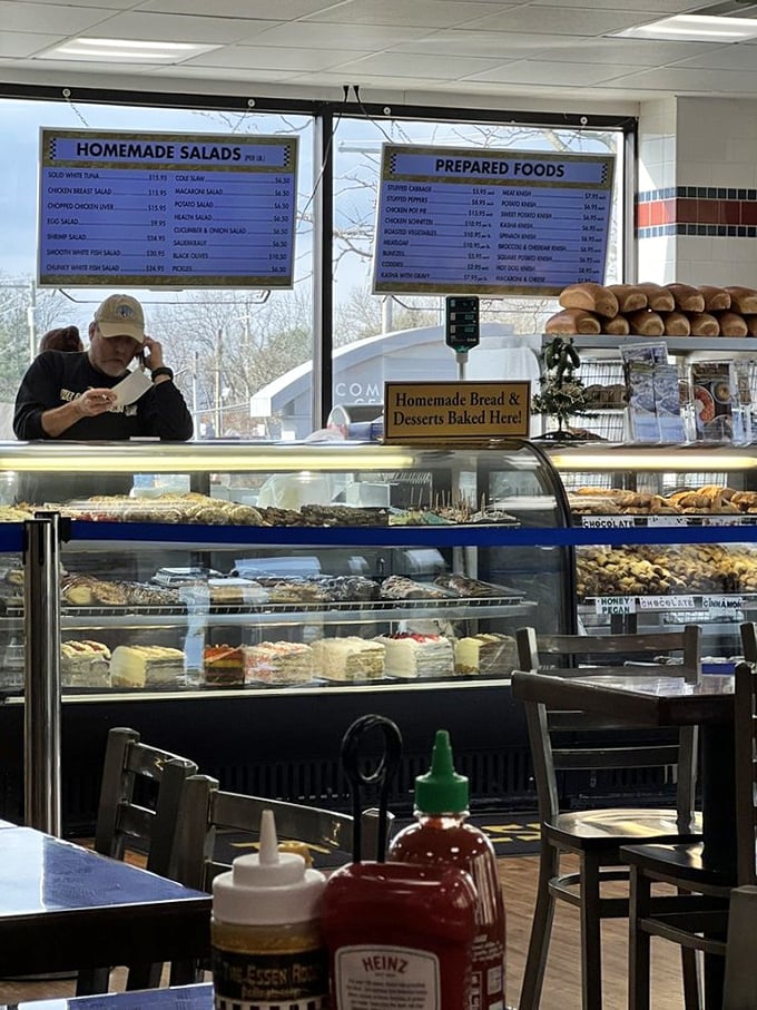 The bakery case doesn't just display desserts&mdash;it showcases edible history where black and white cookies and rugelach await their forever homes.