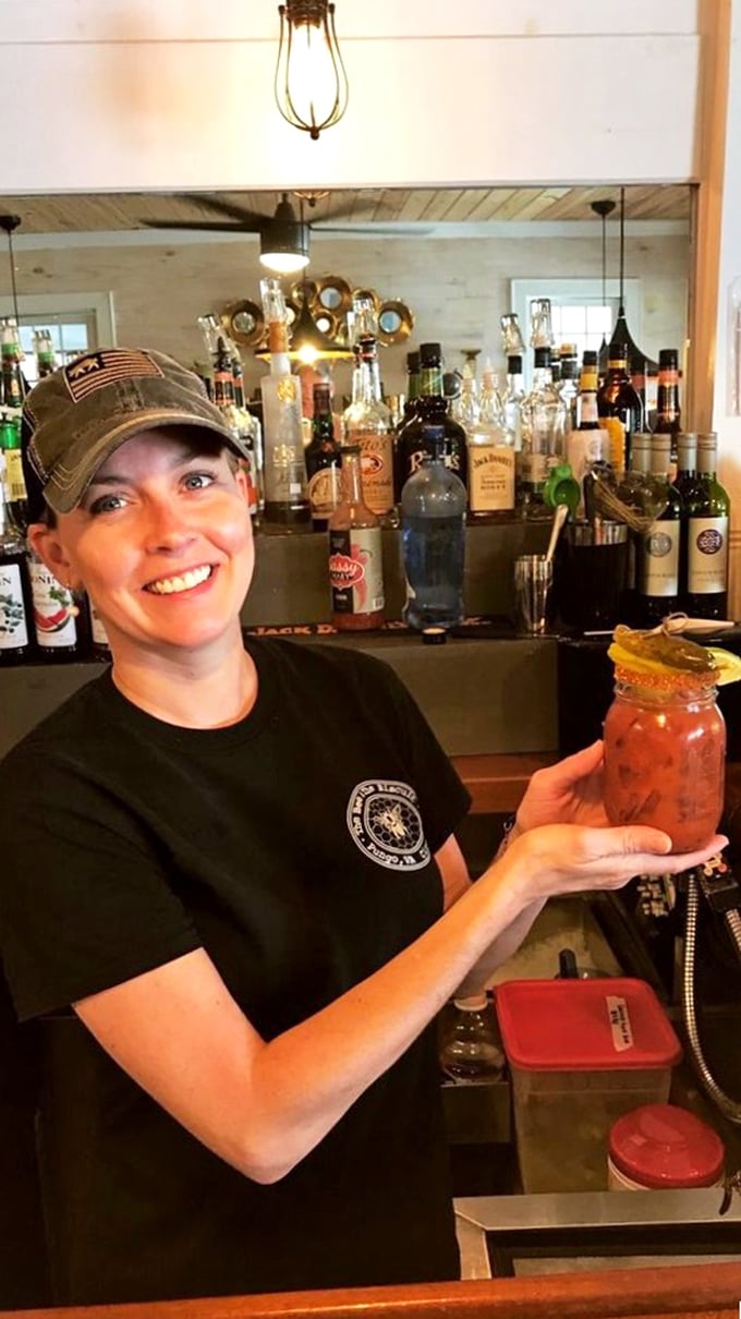 The staff serves up drinks in mason jars with the same enthusiasm most people reserve for winning lottery tickets.