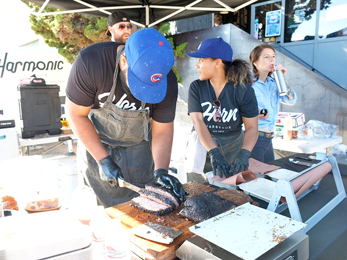 Barbecue is performance art, and these pit masters are the skilled conductors orchestrating a symphony of smoke, meat, and fire.