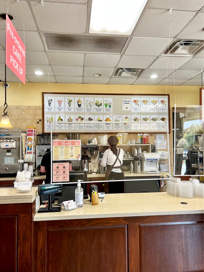 Behind every great pastry is a team of culinary artists. This counter isn't just serving food&mdash;it's delivering edible joy one perfectly crafted treat at a time.