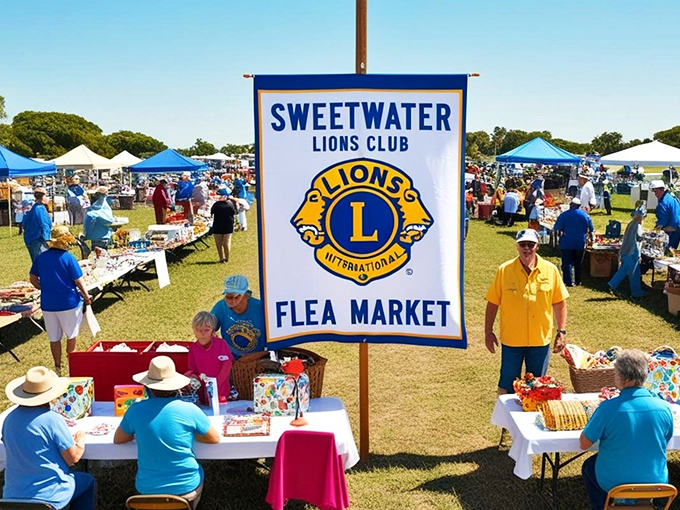 The Sweetwater Lions Club Flea Market transforms an ordinary field into a treasure hunter's paradise where one person's "finally getting rid of it" becomes another's "finally found it!"